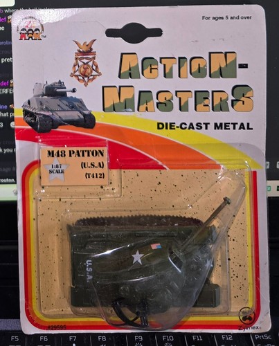 Action Masters/ Die Cast/ M48 Patton/ USA T412/ 1:87/ HO ZEE/ Sealed | eBay