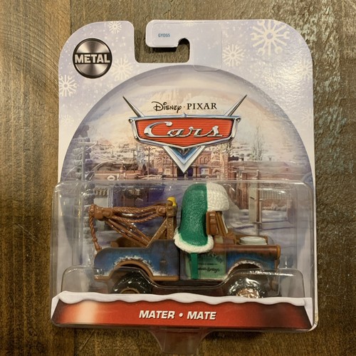 Disney Pixar Cars Christmas Holiday Die-Cast Metal Series Winter Mater ...