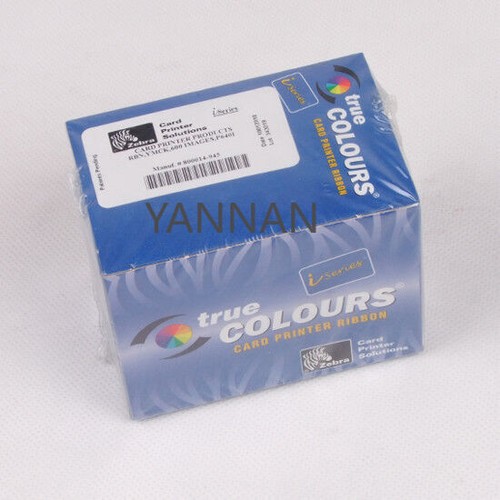 800014-945 YMCK Color Ribbon for Zebra P630i P640i Card Printer 600 ...