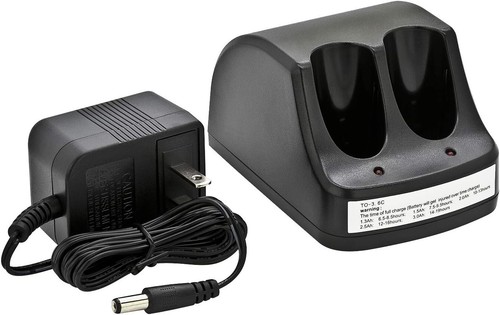 Dual Port Charger for BLACK+DECKER VP100, VP110, VP130, VP143 Battery ...