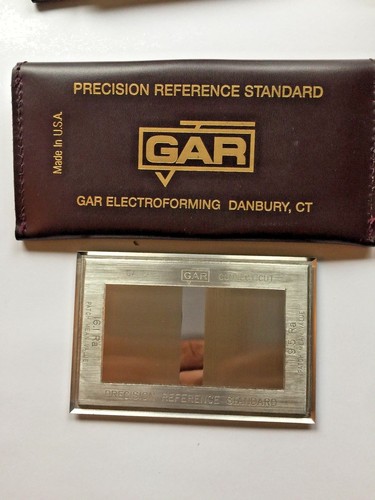 GAR PRECISION REFERENCE STANDARD 119.5 Ra 16.1 Ra | eBay