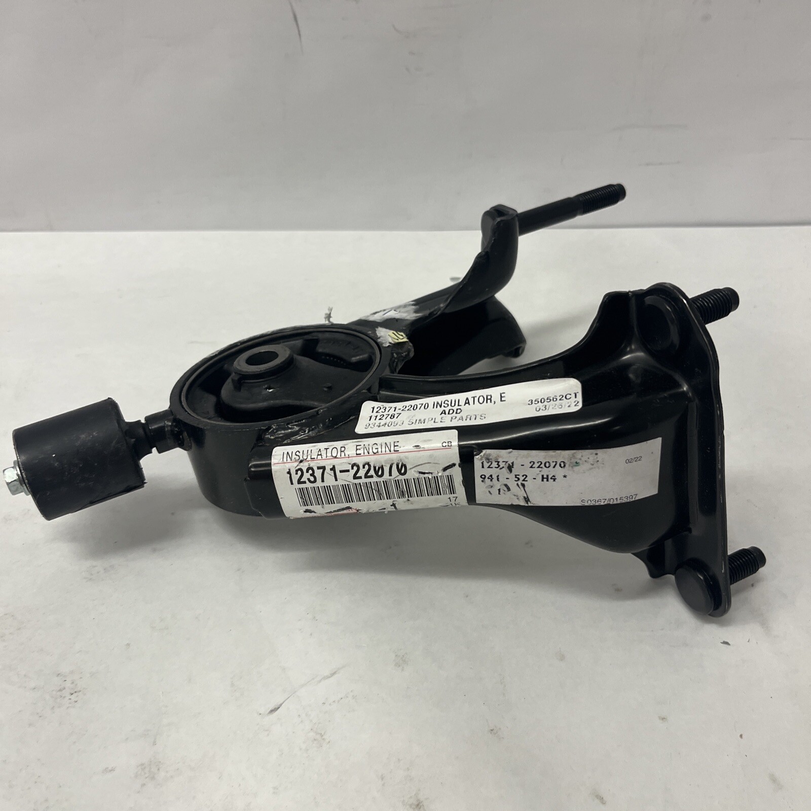 12372-31080 Toyota Insulator, engine mounting, lh(for transverse engine ...