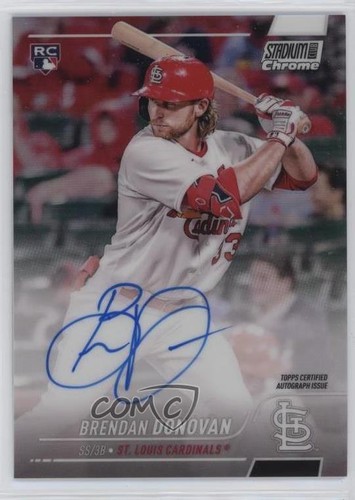 2022 Topps Stadium Club Chrome Auto Brendan Donovan #SCCUA-BDO Auto ...