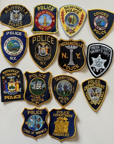 Lot Of 14 New York Police Patches | eBay