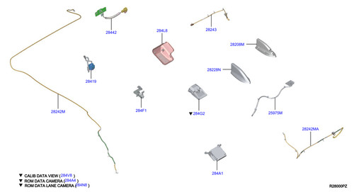 Nissan/INFINITI 28242-9BU0B FEEDER Antenna. . | eBay