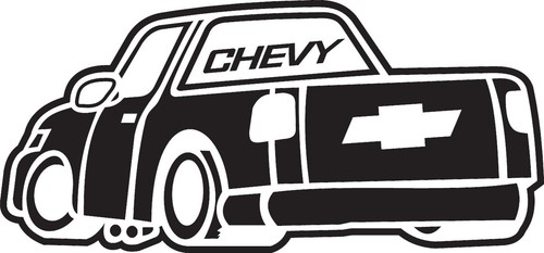 CHEVY TRUCK Vinyl Die Cut Car Decal Sticker | eBay