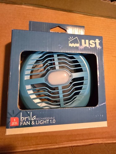 Portable Rechargeable USB Camping Tent Light & Fan ust Brila 1.0 NEW | eBay