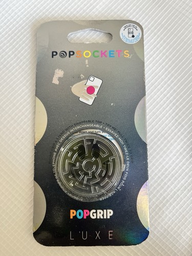 PopSockets Luxe Smiley Face With Real Maze PopSocket Pop Socket PopGrip ...