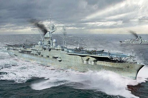 1/700 German DKM Peter Strasser Aircraft Carrier | eBay