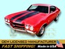 1970 1971 1972 Chevelle SS Super Sport VINYL Racing Stripes Graphics ...