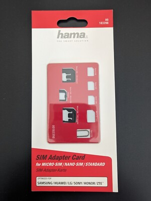 SIM Card Adapters for sale | eBay UK