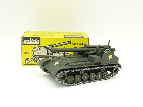 Solido Military Army 1/50 - Tank Cannon 155 Auto Engine Tank Hunter 211 ...