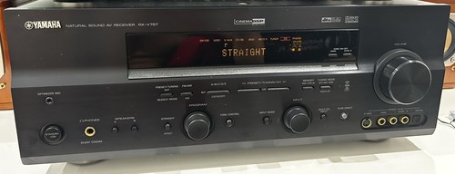 Yamaha RX-V757 Black 7.1-Channel Theater Receiver (Tested) | eBay