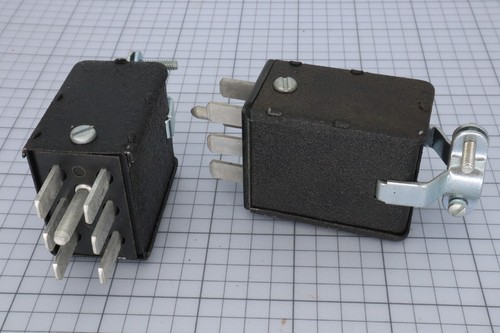 *Lot of 2* Cinch Jones Plug Male P-2406H-CCT 6 pin Connector 1 Extended ...