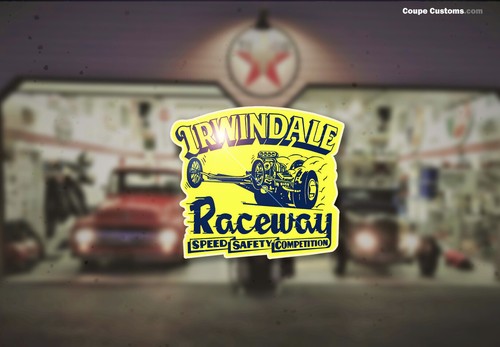 1960s Irwindale Raceway Water Slide Decal Rat Drag Racing Hot Rod ...