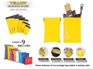 Yellow Mailing Bags for sale | eBay