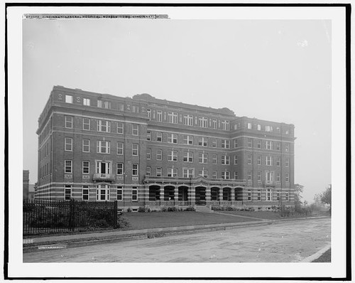 Photo:Cincinnati General Hospital, nurses' home, Cincinnati, O[hio] | eBay