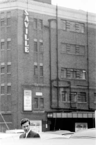Brian Epstein outside Saville Theatre Shaftsbury Avenue London- 1965 ...