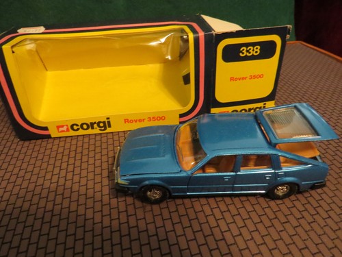 Vintage Corgi 338 Rover 3500 Old Store Stock! | eBay