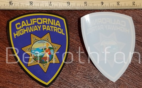 CALIFORNIA HIGHWAY PATROL CHP POLICE INSIDE WINDOW DECAL OFFICIAL | eBay