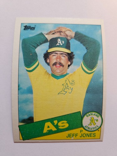 1985 TOPPS JEFF JONES #319 NM | eBay