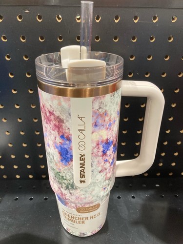 Stanley x CALIA 30 oz Olive Eden Quencher H2.0 FlowState Tumbler | eBay