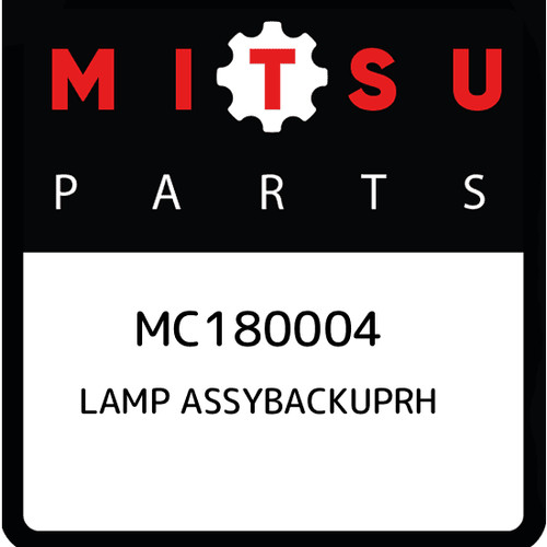 MC180004 Mitsubishi Lamp assybackuprh MC180004, New Genuine OEM Part | eBay