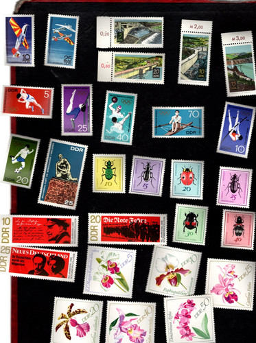 Germany DDR sc#1030-1,1039-62, B149-50 (1968) MNH | eBay