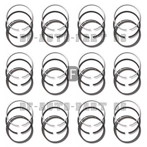 STD 12x Piston Rings Set For Bentley Flying Spur Continental GT BWR CKH ...