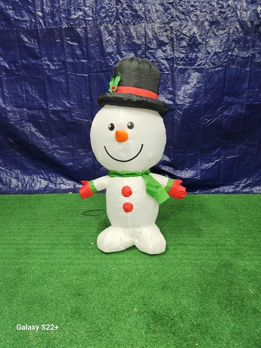 3ft Gemmy Airblown Inflatable Prototype Christmas Outdoor Snowman ...
