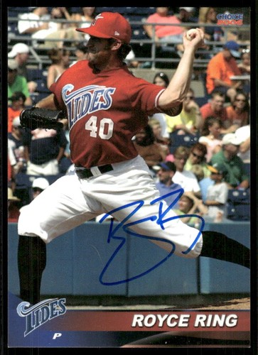 2006 Norfolk Tides ROYCE RING Signed Card autograph auto braves mets | eBay
