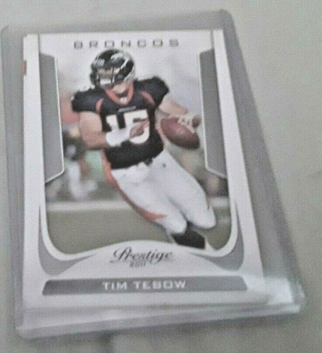 (2) 2011 Prestige Denver Broncos Football Card #63 Tim Tebow | eBay