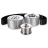 Fit SBC Chevy 327 350 383 Gilmer Billet Belt Drive Pulley Kit Short ...