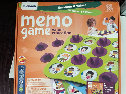 Miniland educational Memo game values education | eBay