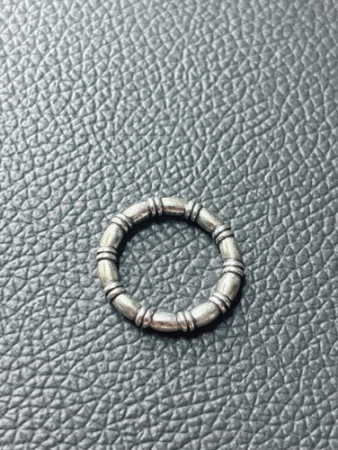 NEW Authentic PANDORA Vintage Hold My Hand Stacking Band Ring Size 48/ ...