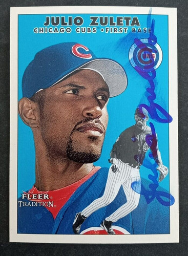 2000 Fleer (Traditions) SIGNED: Julie Zuleta, CUBS #U-18 | eBay