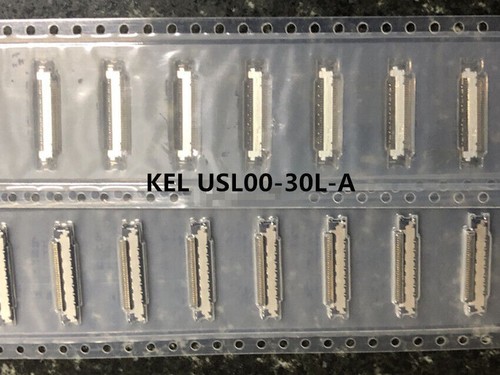 QTY:5PCS KEL Connector KEL USL00-30L-A 0.4mm Pitch 30pin Coaxial ...