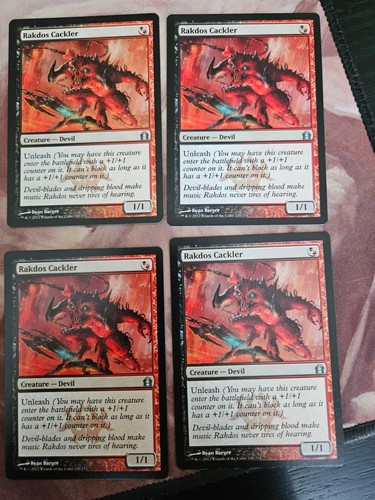 MTG - Rakdos Cackler - RETURN TO RAVNICA - NM x4 | eBay