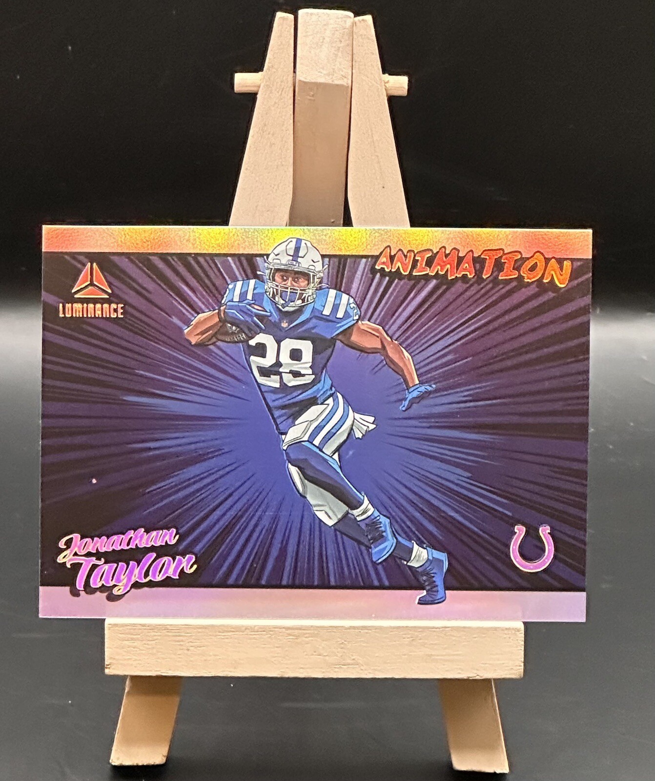 Jonathan Taylor 2023 Luminance #ANI-13 Animation Price Guide - Sports ...