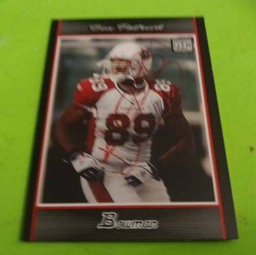 2097 Ben Patrick SIGNED Bowman NFL Football ROOKIE Card #167 Arizona ...