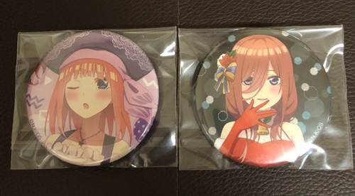 The Quintessential Quintuplets Button Badges set Nino & Miku | eBay