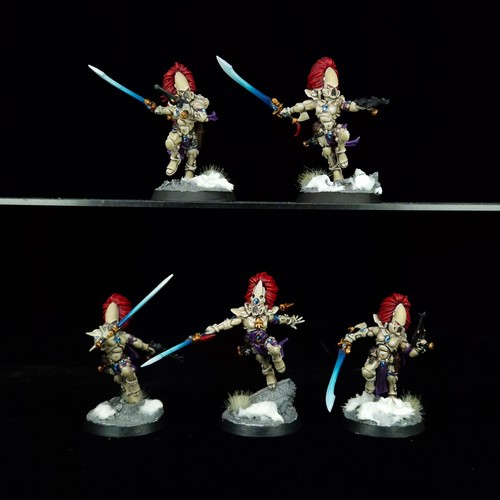 Warhammer 40k Aeldari Eldar Howling Banshees Well Painted Games ...