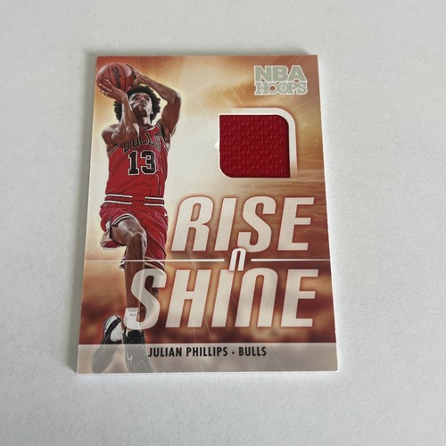 2023-24 Panini NBA Hoops Julian Phillips Rookie RC Rose N Shine Jersey ...