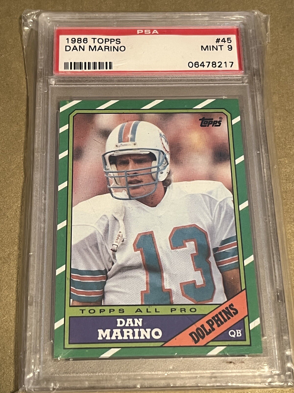 Dan Marino 1986 Topps #45 Base PSA 9 Price Guide - Sports Card Investor