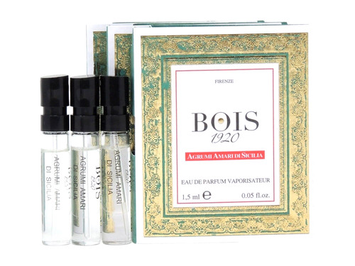 BOIS 1920 AGRUMI AMARI DI SICILIA EDP 1.5ml .05fl oz x 3 COLOGNE ...
