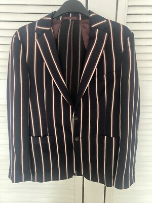 Mens Striped Boating Blazer in Men's Coats & Jackets for sale | eBay
