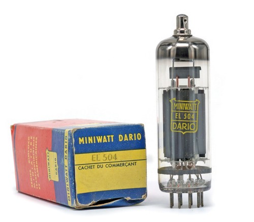EL504 DARIO NOS FRANCE Tube Röhre Lampe TSF Valvola 진공관 真空管 Valve ...