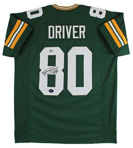 Donald Driver Green Bay Packers Original Autographed Football NFL ...