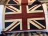 Vintage British Union Jack Textile Flag Cloth Fabric Bunting Vintage ...