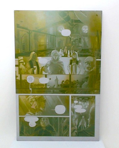 Sidequest #2 - Page 1 - Yellow - Comic Printer Plate - PRESSWORKS | eBay